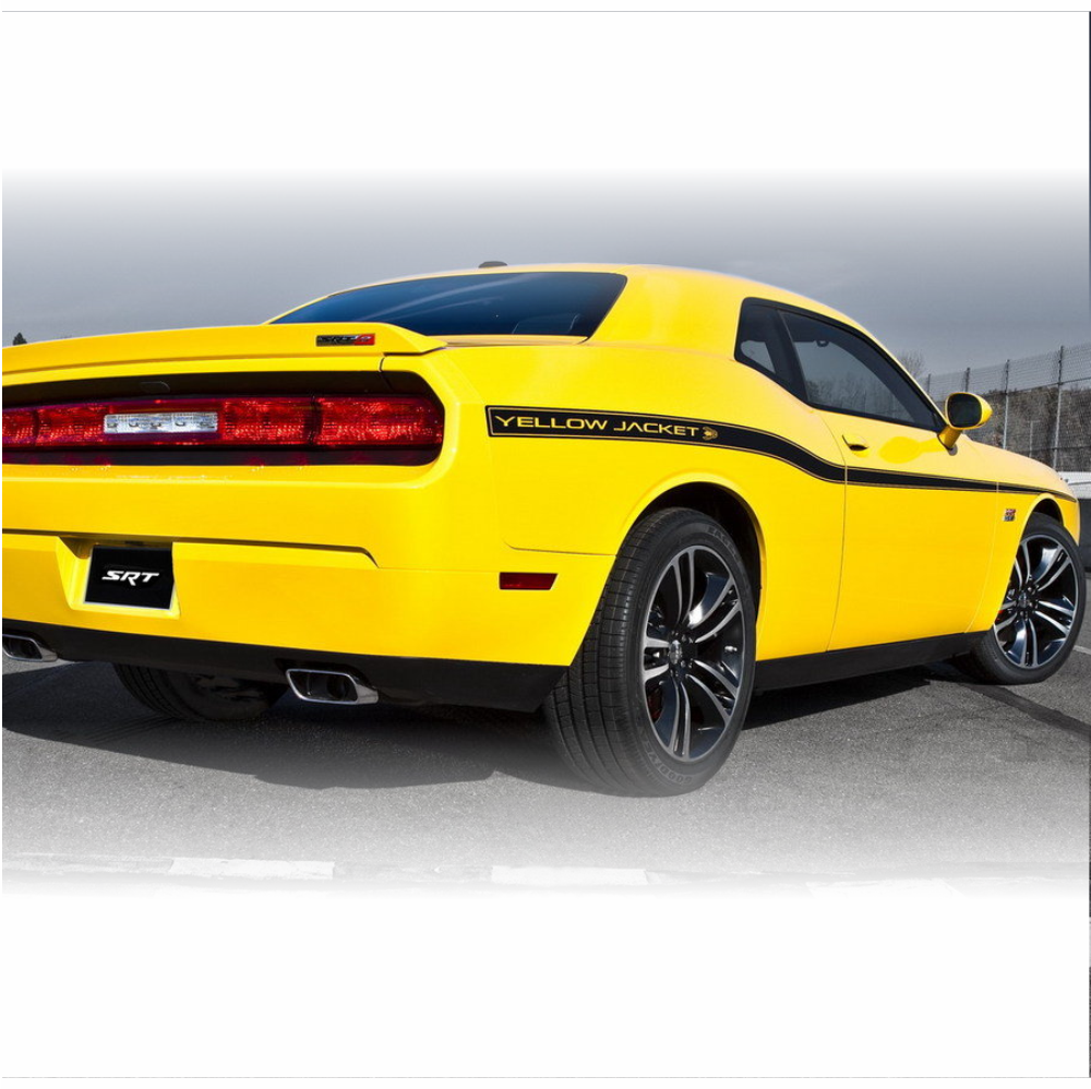 2008 - 2024 Dodge Challenger Yellow Jacket After Market Stripes ...