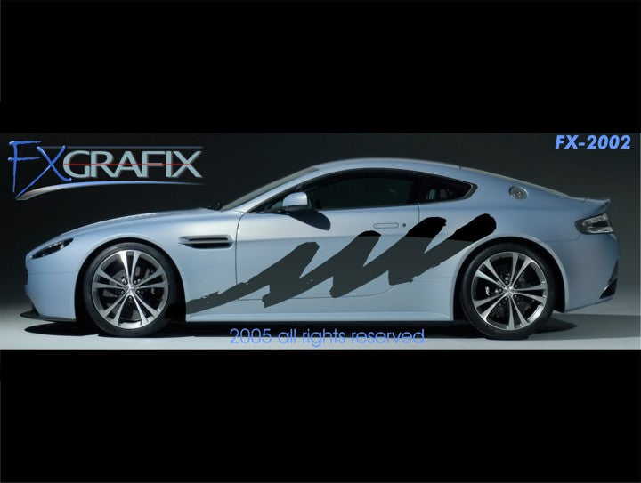 UNIVERSAL ALL MODELS GRAFFITI BODY SIDE GRAPHICS DESIGN - FX SERIES ...